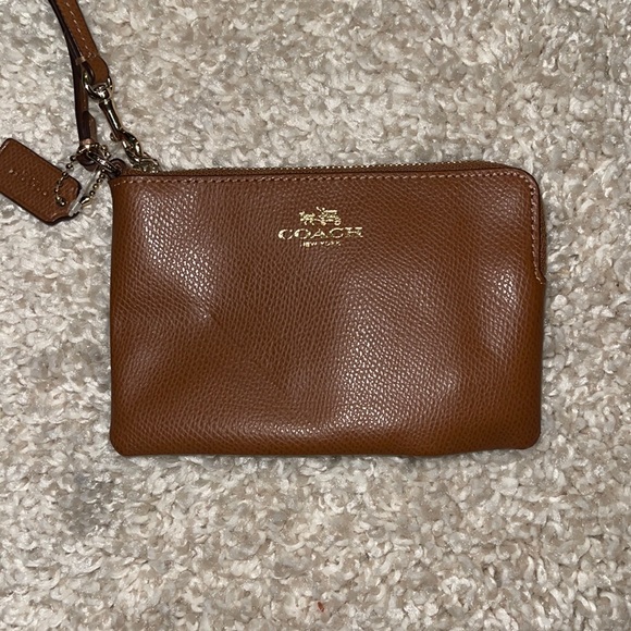 Coach | Bags | Coach Leather Wrislet | Poshmark